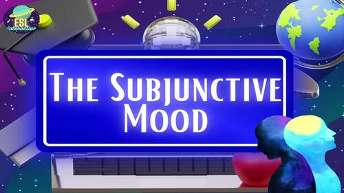 The Subjunctive Mood ESL/ELL PowerPoint Lesson for B2 Level Students.
