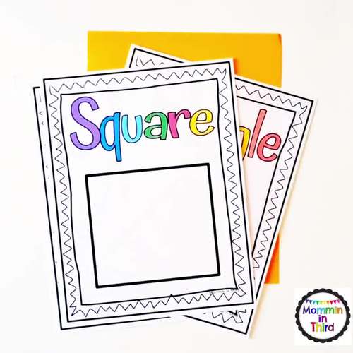 2D Shapes Posters l Geometry Bulletin Board and Anchor Chart by Mommin ...