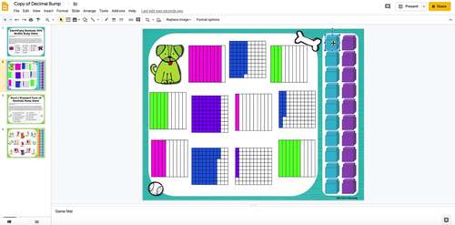 Digital Decimal Bump Games by Kristin Kennedy | Teachers Pay Teachers