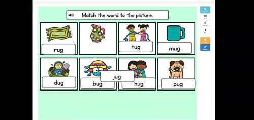 CVC Word Family Reading Fluency and Comprehension Boom™ Cards | TPT