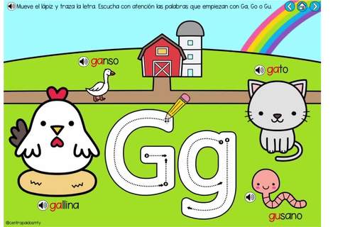 BOOM CARDS La Letra G y sus Amigas las Vocales by Paidos Recursos ...