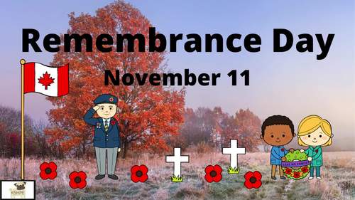 Remembrance Day Sight Word Reader, Early Literacy Vocabulary, Social ...