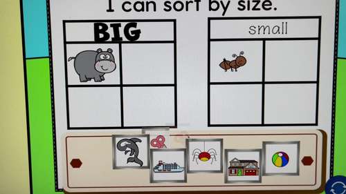 Sorting Interactive Activities – Promethean Board Flip Chart | TPT