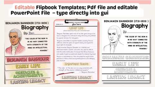 Benjamin Banneker Research Activity For Black History Month Bulletin Board