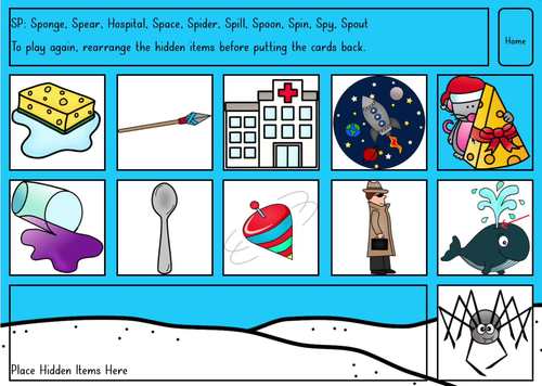 Christmas Articulation Game - Find The Hidden Santa by Jennie's Speech Room