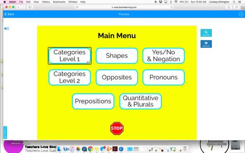 Sorting Activities - Basic Concepts - Boom Cards Speech Therapy ...