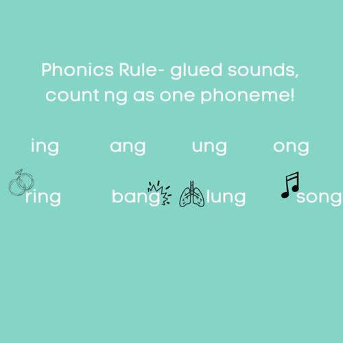 Orton Gillingham Phonics, Glued Sounds-ng, For Older Learners ...