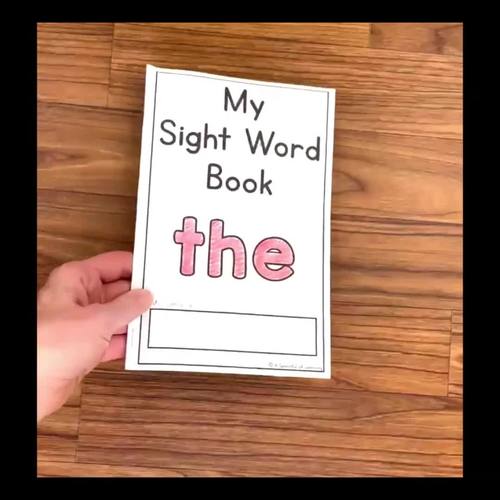 Editable Sight Word Books | Interactive Sight Word Books | TPT