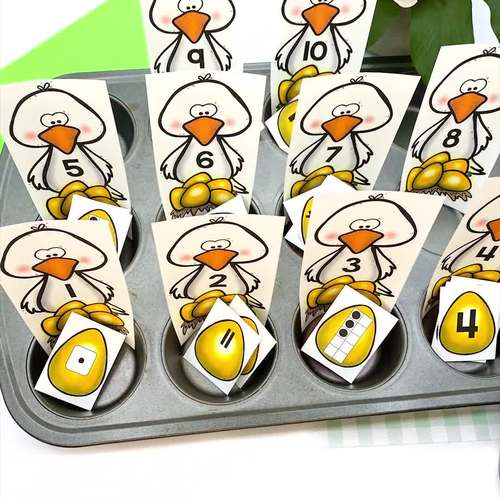 Jack & the Beanstalk Number Identification Counting Activity by Turner Tots