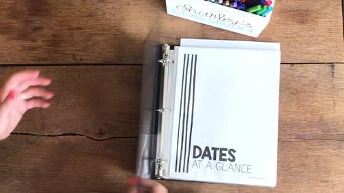 Editable & Digital IEP BINDER (Black & White) | Special Education