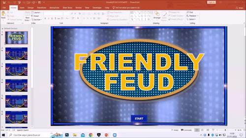 Family Feud Game Powerpoint by The Game Room Party Games | TPT