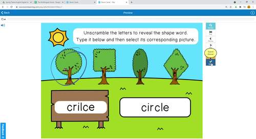 Spring Theme English Language Boom Card Growing Bundle | TPT
