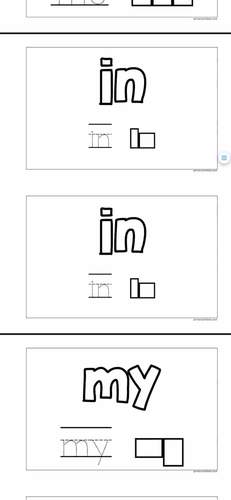 Heart Words (Sight Words) Booklets for Kindergarten Really Great Reading