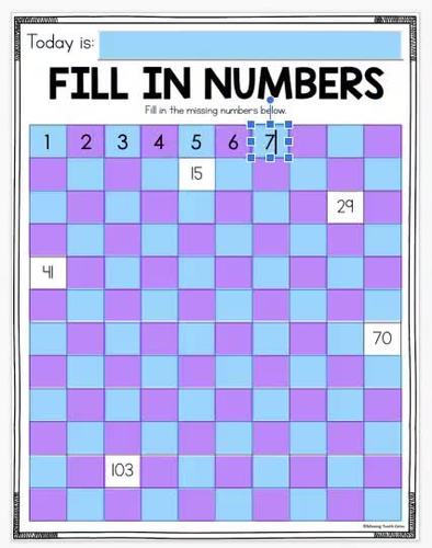 1st Grade Math Journal | January Spiral Review Winter Worksheets