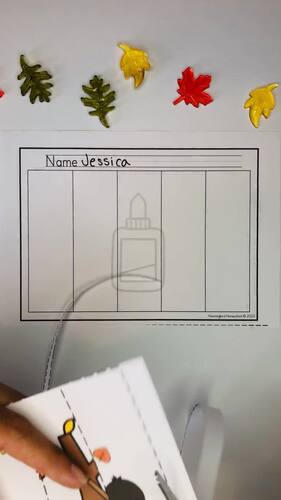 Number Order Puzzles 1-5 with Mystery Pictures | Fall Leaves | Math ...