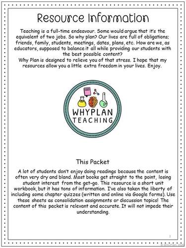 Grade 8 Ontario Geography Unit Workbook - World Economic Systems