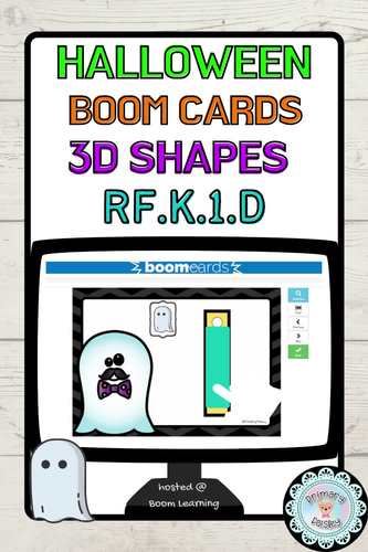 Halloween Uppercase Letter Tracing Boom Cards (RF.K.1.D) by Primary Paisley