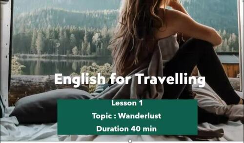 Travel English for Adults : Lesson Series by TEFL Teachers Toolkit