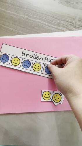 Emotion Patterns-Preschool Centers by The Garden of Edin | TPT