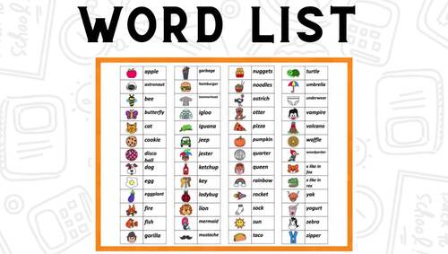 See It! Say It! Spell It! Mystery Words Phonics Activities | TPT