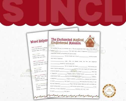 Christmas Mad Libs Middle School | Fun Christmas Writing Activity