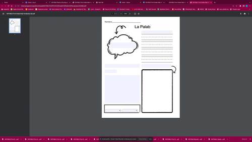 EDITABLE Word of the Day Template (EDIT IN ALL LANGUAGES) by Teach DLI Kids