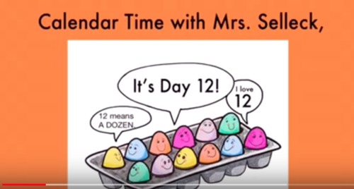 Calendar Time with Richelle Selleck, Day 12 of the Month | TpT