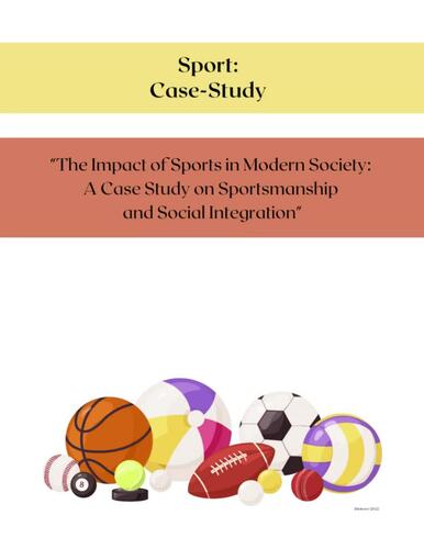 Sport: COMPLETE Case-Study with TEMPLATES by Josephine's EFL Classroom