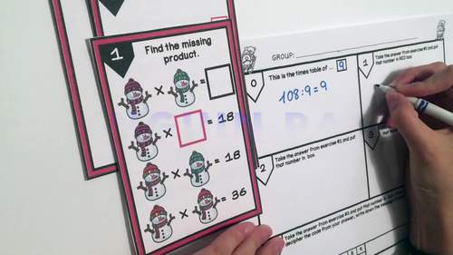 PENGUIN RACE/ 3RD-4RD GRADE MATH GAME/MULTIPLICATION PRACTICE by ClassWorld