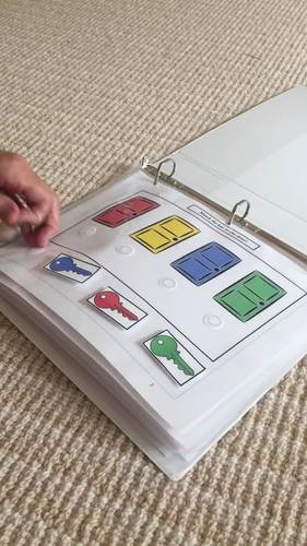 My Matching Book ABA Autism Independent Work by ABA Treasure Chest