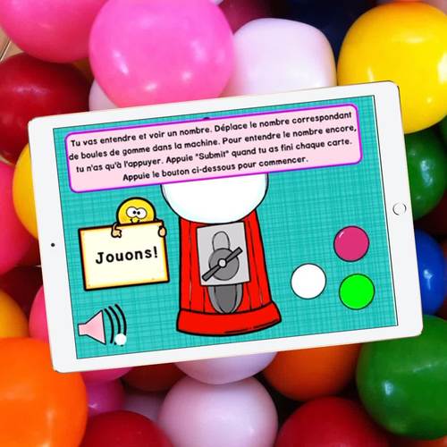 Cherche les nombres de 0 à 10 | Machine à gommes | Counting in French ...