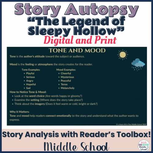 Legend of Sleepy Hollow | Literary Devices | Fun Spooky Short Story ...