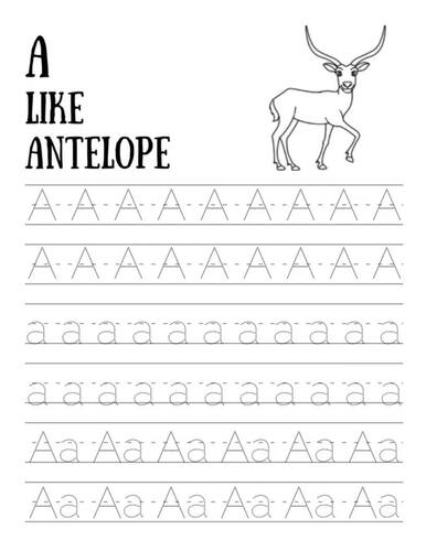 Joshua Tree Desert Tracing & Coloring | PreK & Kindergarten | TPT