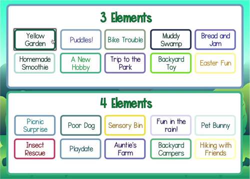 Spring Sequencing Stories Boom Cards Speech Therapy Digital Resource