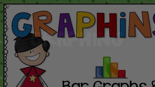 Graphing Bar Graphs Pictograph & Picture Graphs Worksheets & Digital ...