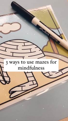 Mindful Mazes 2 | SEL Mindful Activity by Allie Szczecinski with Miss ...