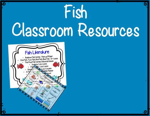 Fish Unit: Literacy & Math Centers & Activities | TPT