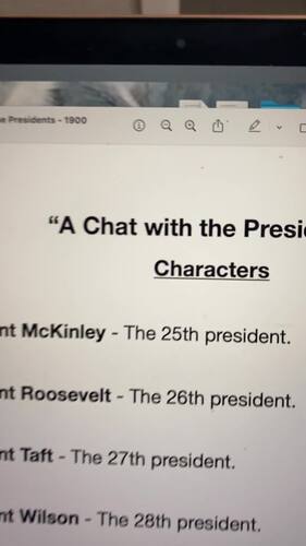 Presidents Readers Theater Bundle for Middle and High School | TPT