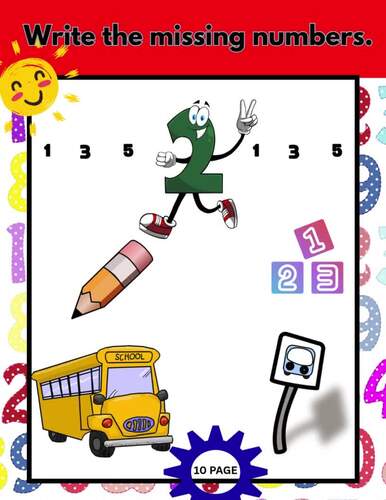 Write the missing numbers. by FUN Teaching Garden | TPT