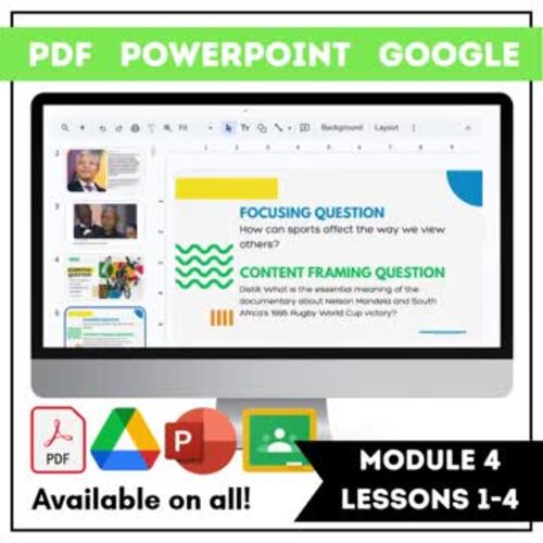 Wit & Wisdom Grade 5 Module 4 Lessons 1-4: EDITABLE Lesson Slides ...