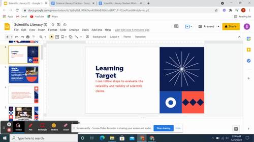 Science and Media Literacy---A Complete Lesson by Happy Teacher Heart