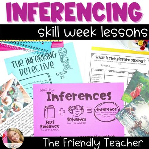 Inferencing Lesson Plans with Activities by The Friendly Teacher