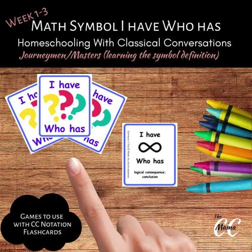 Math Symbol I have, Who has (week 1-3) Journ/Masters for Classical ...