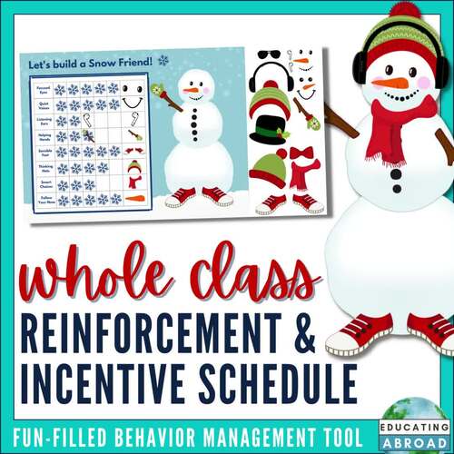 Whole Class Reinforcement and Reward System | Classroom Behavior Tracker