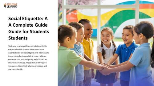 Social Etiquette Complete Guide for Students Welcome to Your Guide ...