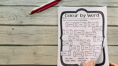 Grade 1 Valentine's Day/February Sub Plans by Teaching with Jen Rece