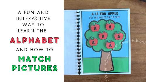 Errorless Alphabet Book - 26 Matching Activities (Interactive) | TPT