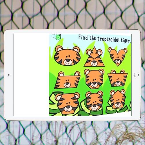 2D Zoo shapes Boom games bundle by LOL - Life of Learning | TPT