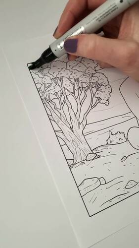 Aboriginal Australian Colouring Pages - NAIDOC Week 2025 Activity