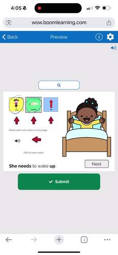 Boom Cards™ AAC Core Word Vocabulary NEEDS Speech Therapy Special Ed ...